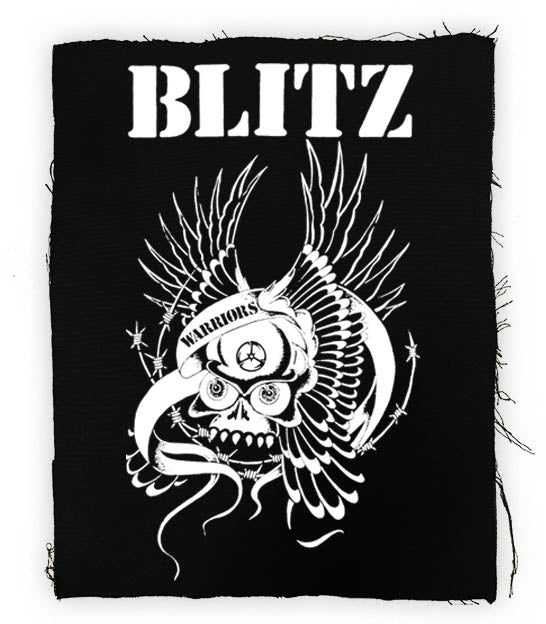 Blitz - Warriors Back Patch – Dr Strange Records Wholesale