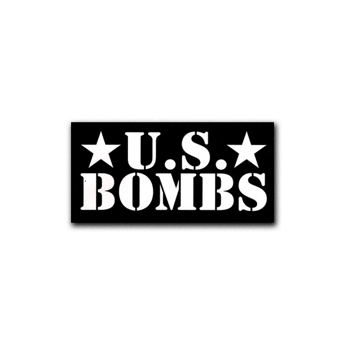 U.S. Bombs - Star Sticker – Dr Strange Records Wholesale
