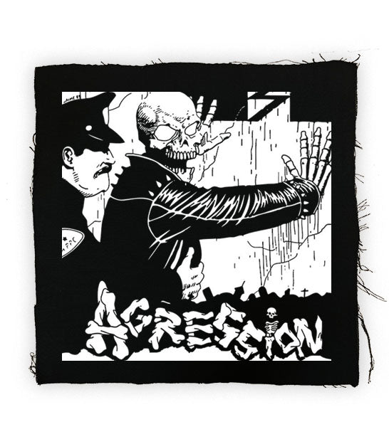 Agression Full Circle Back Patch Dr Strange Records Wholesale