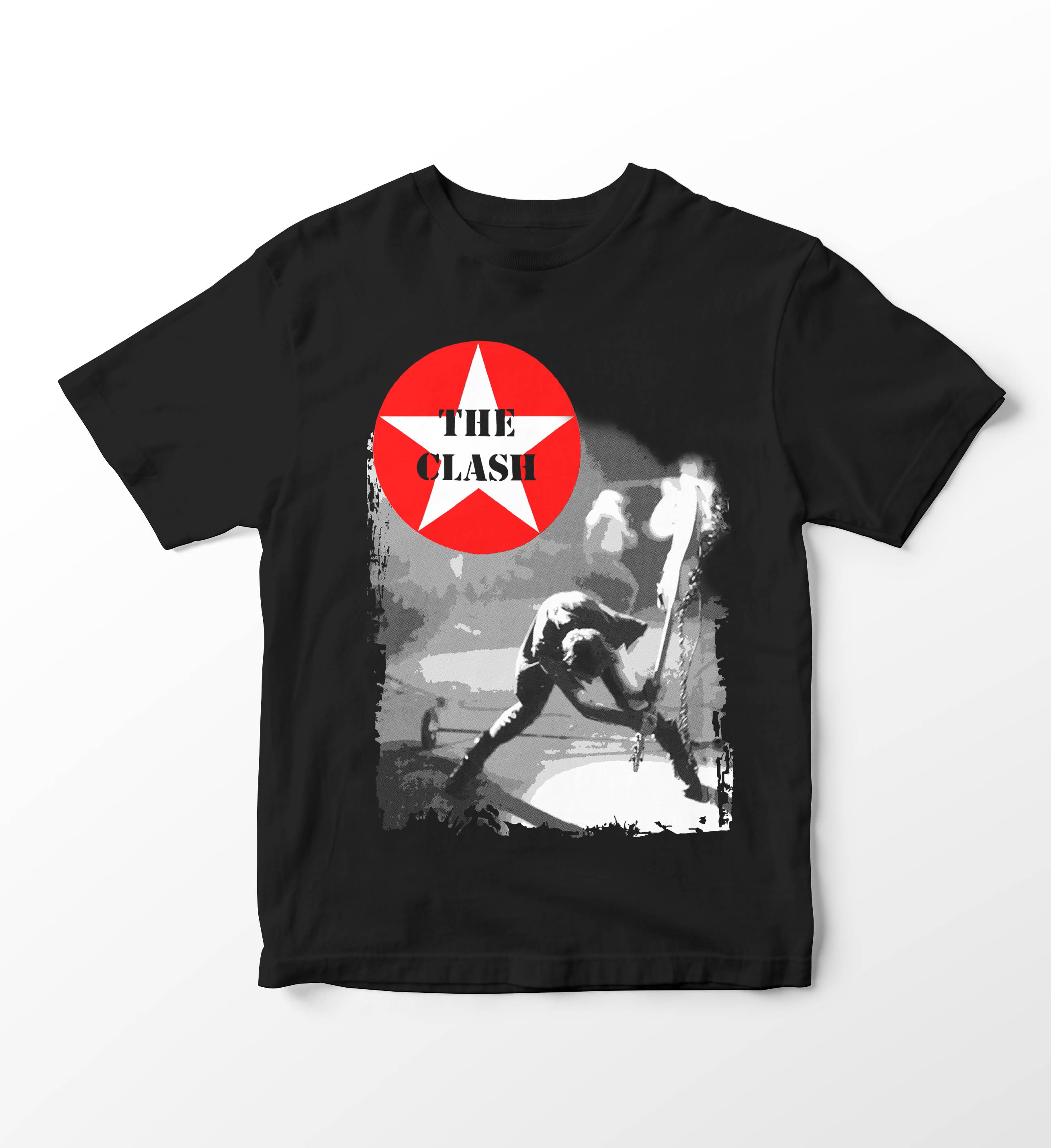 Clash - Guitar Star T-Shirt – Dr Strange Records Wholesale