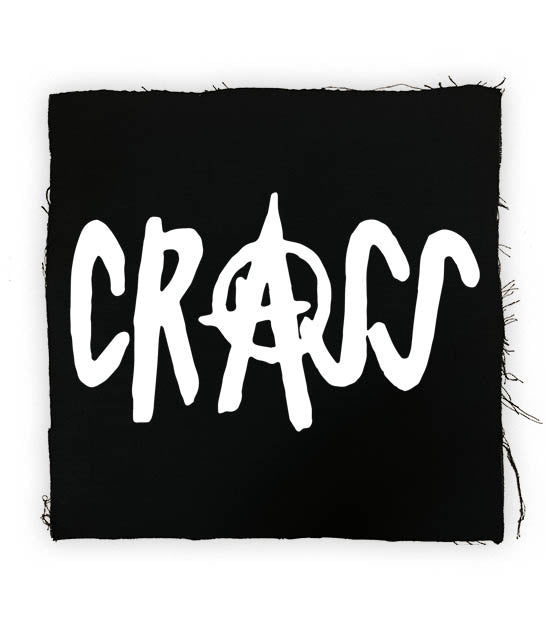 Crass - Logo Back Patch – Dr Strange Records Wholesale