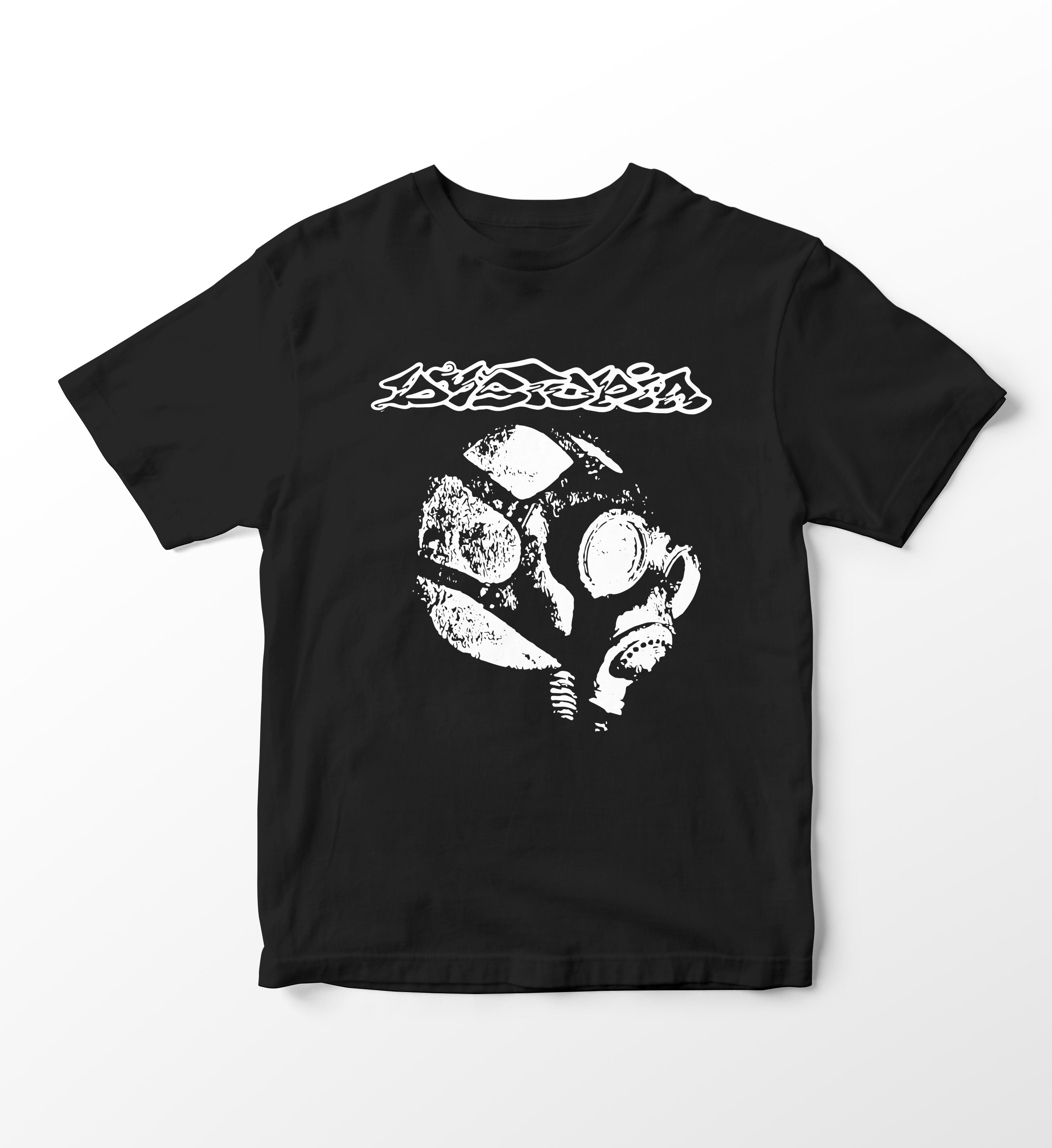 Dystopia - World Gas Mask T-Shirt – Dr Strange Records Wholesale