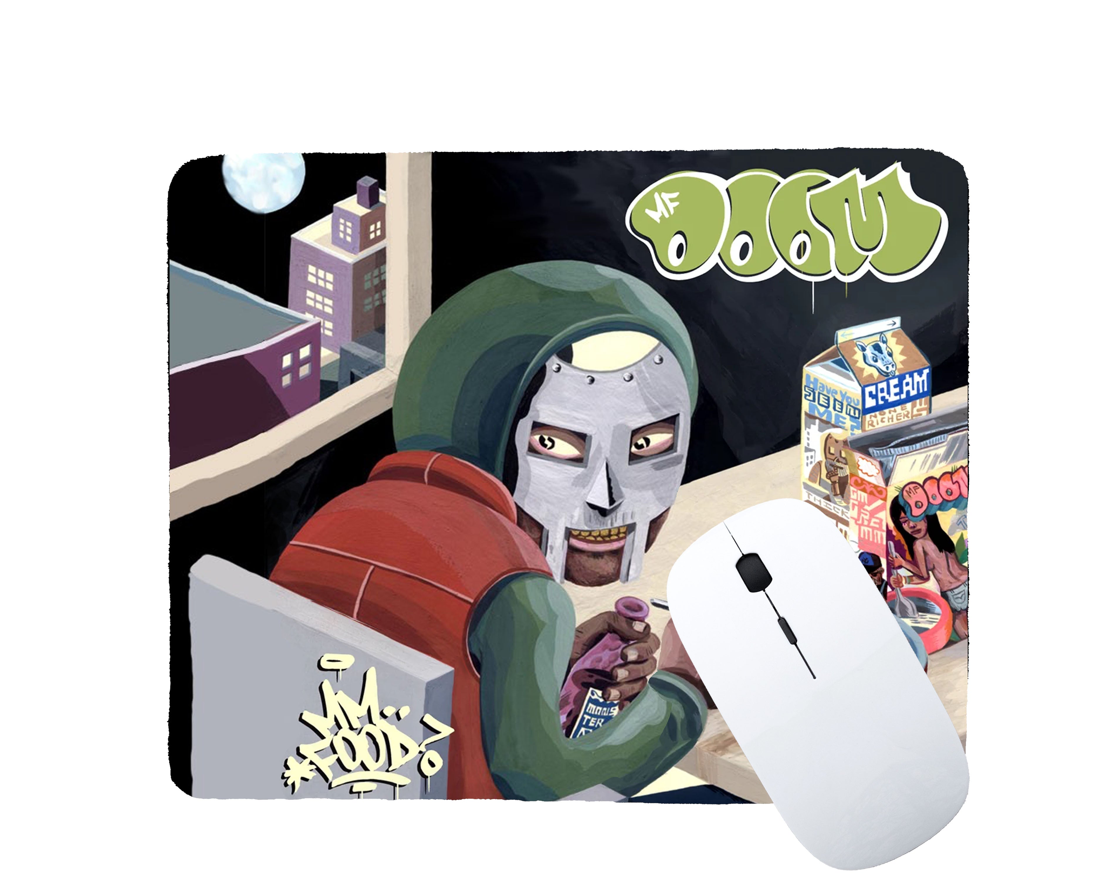 MF Doom - Food Mouse Pad – Dr Strange Records Wholesale