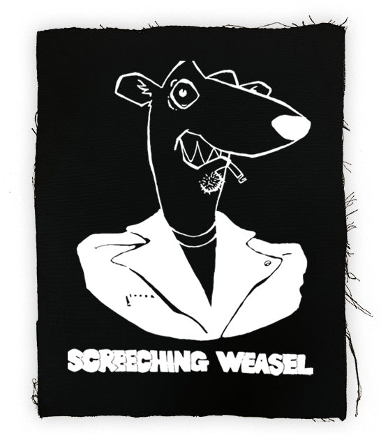 Screeching Weasel - Logo Back Patch – Dr Strange Records Wholesale