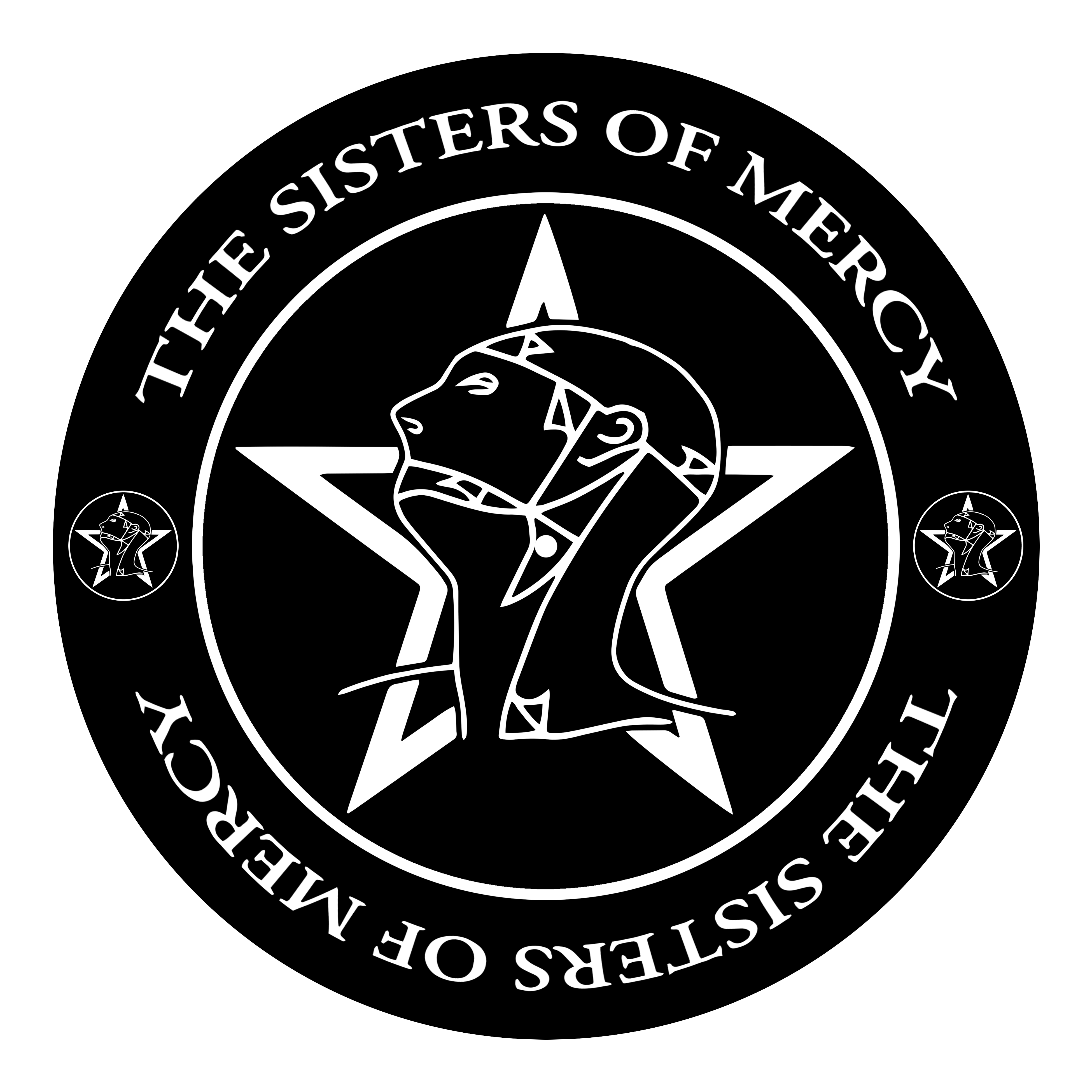 Sisters of Mercy - Logo Slipmat – Dr Strange Records Wholesale