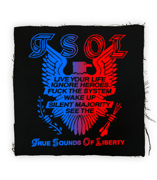 T.S.O.L - Liberty Back Patch – Dr Strange Records Wholesale